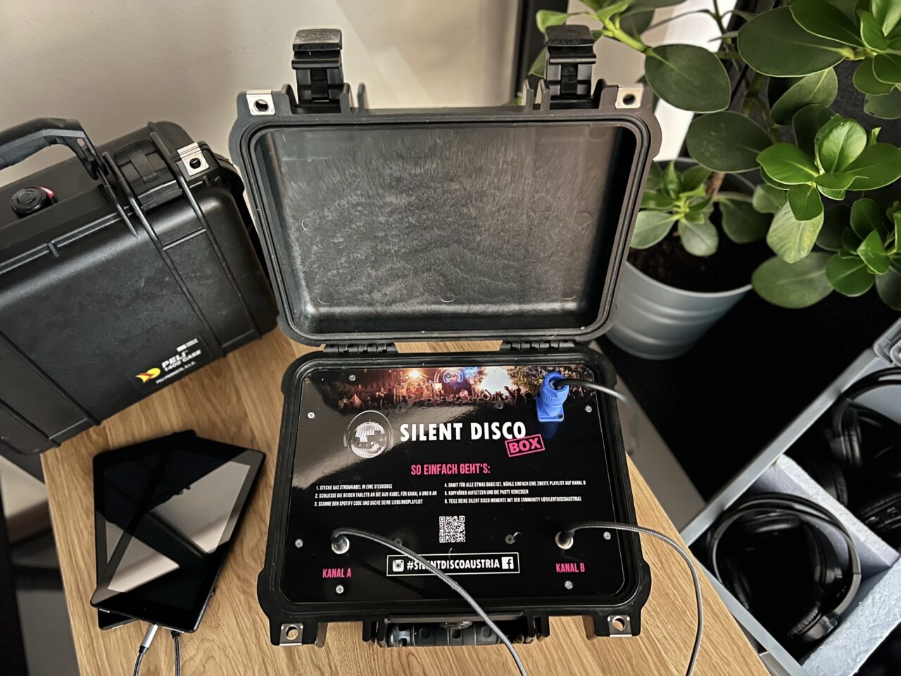 Silent Disco Box: Die beste Party ohne Hindernisse